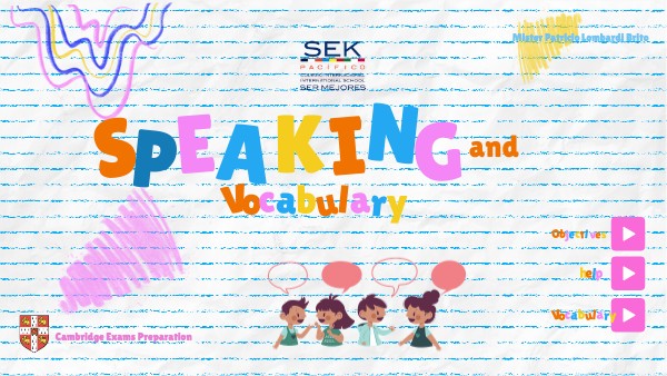 Cambridge Vocabulary Practice | Genially