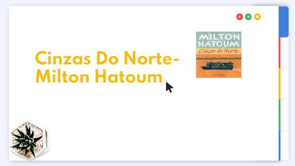 Cinzas Do Norte-Milton Hatoum | Genially