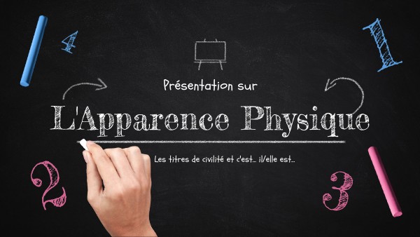 L'apparence physique, les couleurs, la date, les titres de civilité ...
