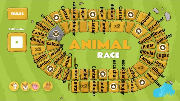 Animal Race | Genially