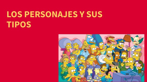LOS PERSONAJES | Genially