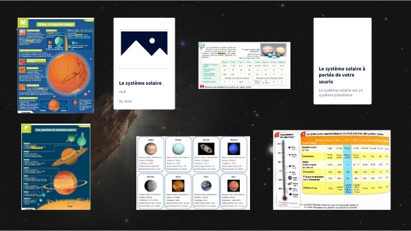 activité 1: système solaire