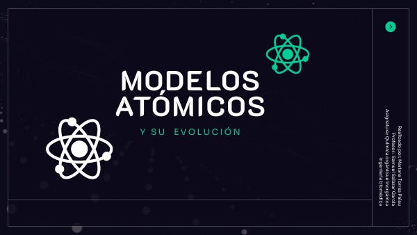 MODELOS ATÓMICOS | Genially