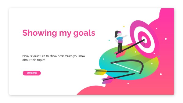 Show your goals | Genially