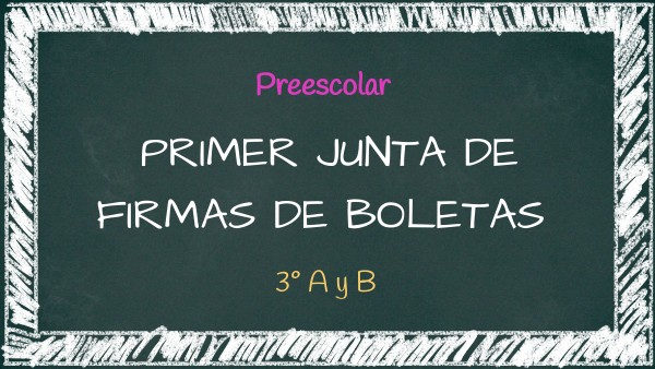 Primer Junta
