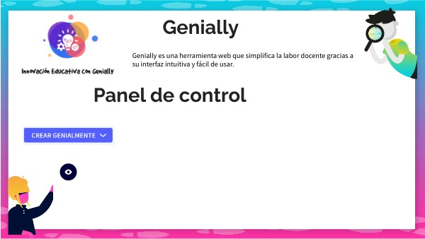 Elementos pricipales de Genially