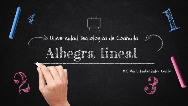 ÁLGEBRA LINEAL
