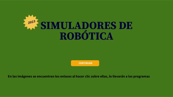 Simuladores de Robótica