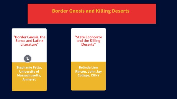 Border Gnosis and Killing Deserts