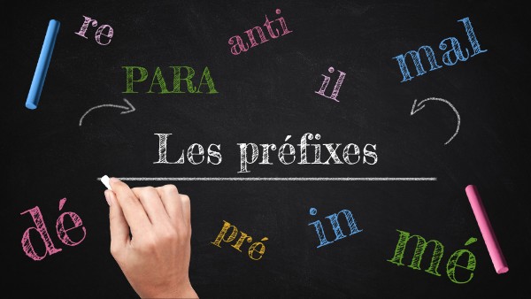 Préfixes et suffixes