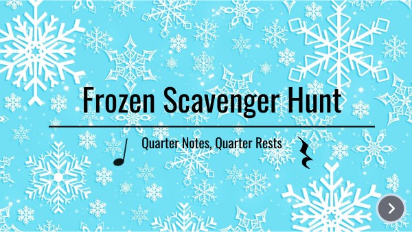 Frozen Scavenger Hunt