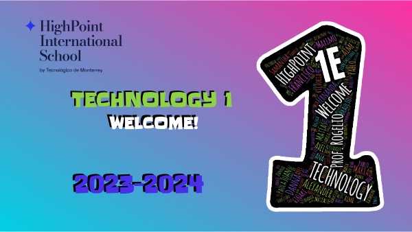 1E Welcome 2023-24 | Genially