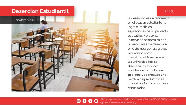 Desercion Estudiantil