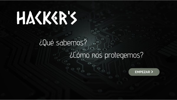 Hacker | Genially