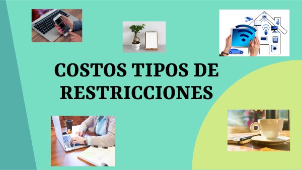 COSTOS RESTRICCIONES INTERNAS Y EXTERNAS | Genially