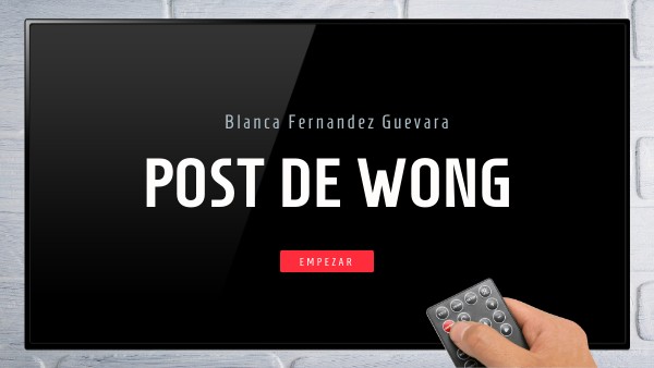 PRESENTACIÓN POST DE WONG | Genially