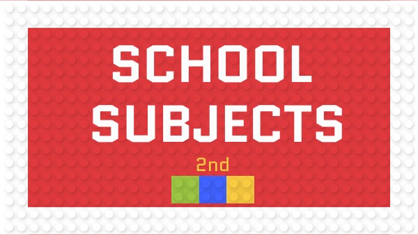 SCHOOL SUBJECT S.S. 2ND | Genially