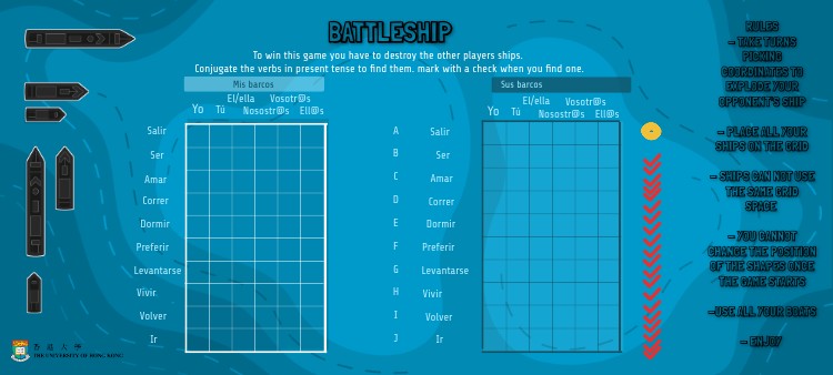 BATTLESHIP - Hundir la flota | Genially