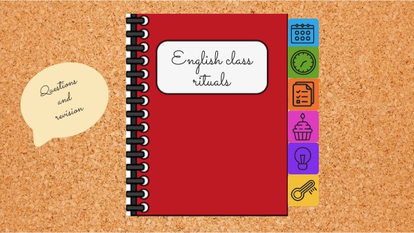 English class rituals | Genially