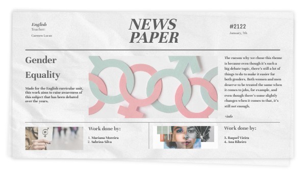 GENDER EQUALITY | Genially