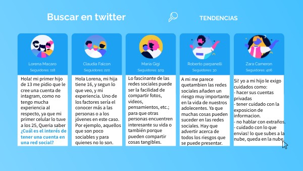 TWITTER PERFILES | Genially