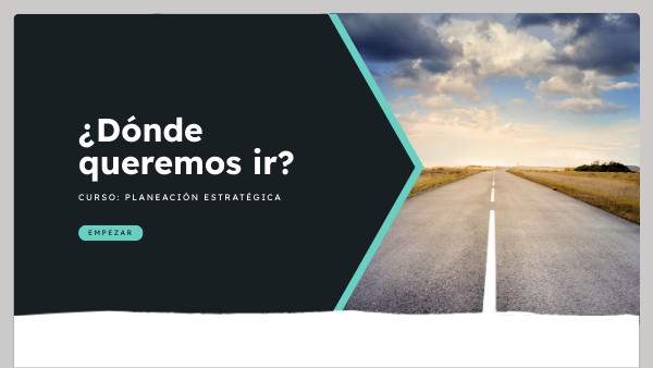 DÓNDE QUEREMOS IR | Genially