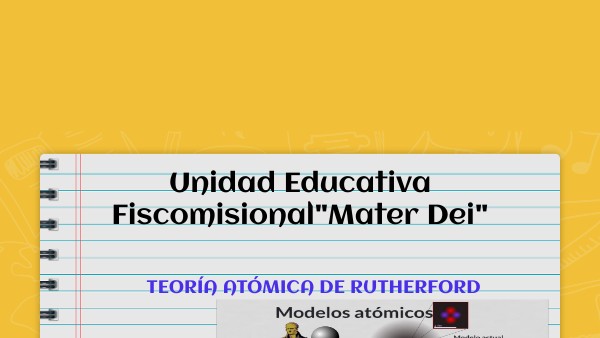 TEORÍA DE RUTHERFORD