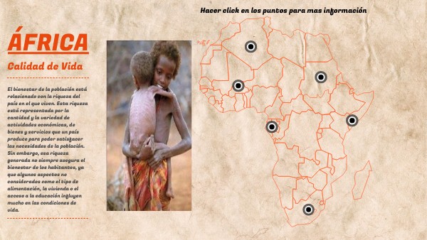 CONDICIONES DE VIDA AFRICA | Genially