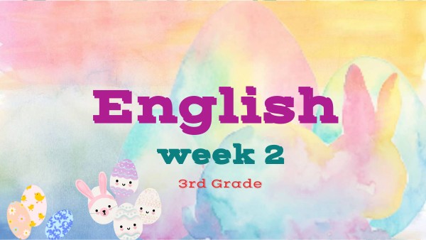 3rd grade English Week 3 Q4 | Genially