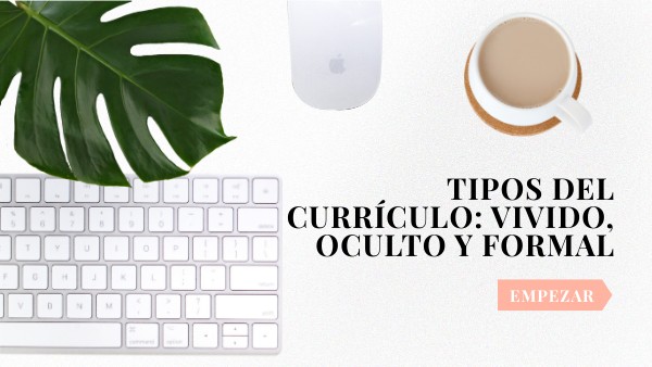 tipos de curriculo