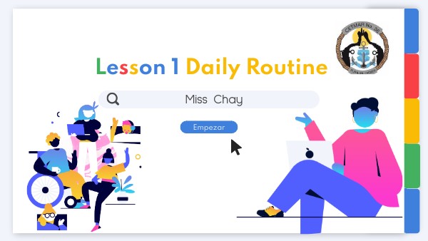 Lesson 1 Daily Routine | Genially