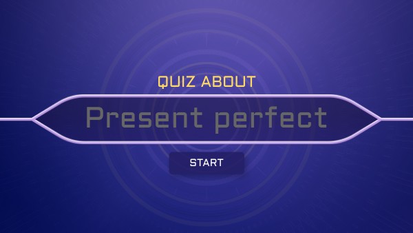 Quiz Present perfect | Genially
