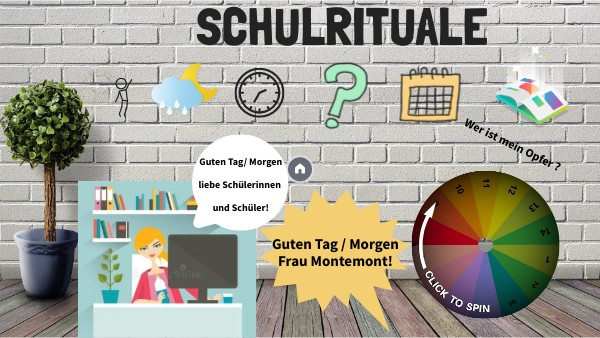 Schulrituale 4ème | Genially