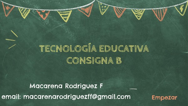 Presentación trabajo Individual- Consiga B | Genially