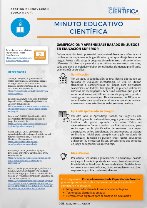 MINUTO- Gamificación | Genially