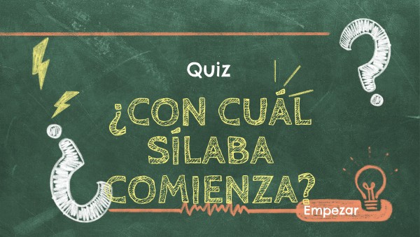 Sílabas | Genially