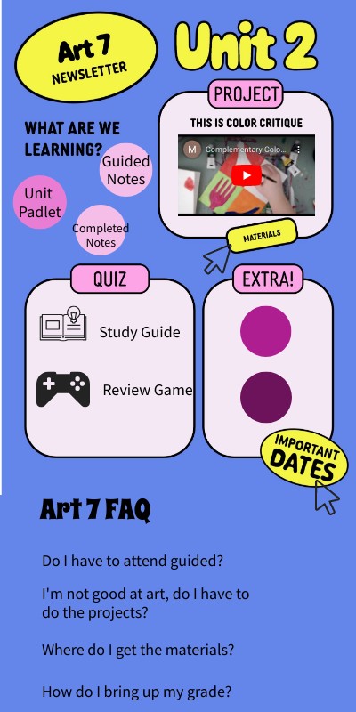 Unit 2 Newsletter TT