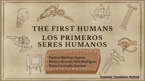 The First Humans | Genially