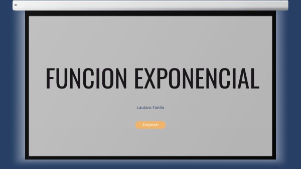 Función Exponencial