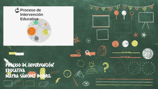 Proceso de intevención educativa