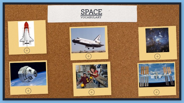 VOCABULARY - SPACE | Genially