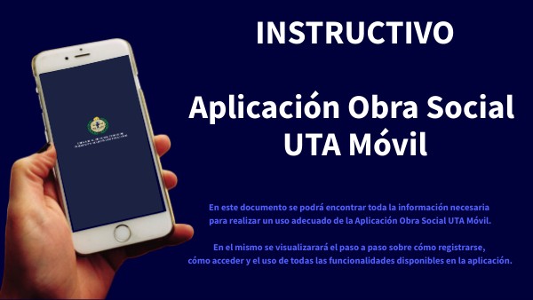 Instructivo - APP OS UTA MOVIL