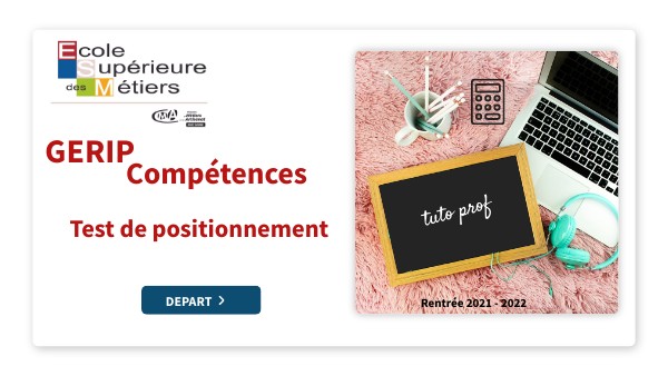 POSITIONNEMENT GERIP | Genially