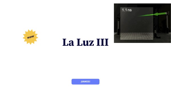 La luz III | Genially