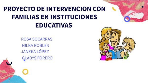 PRESENTACION PROYECTO CON FAMILIA