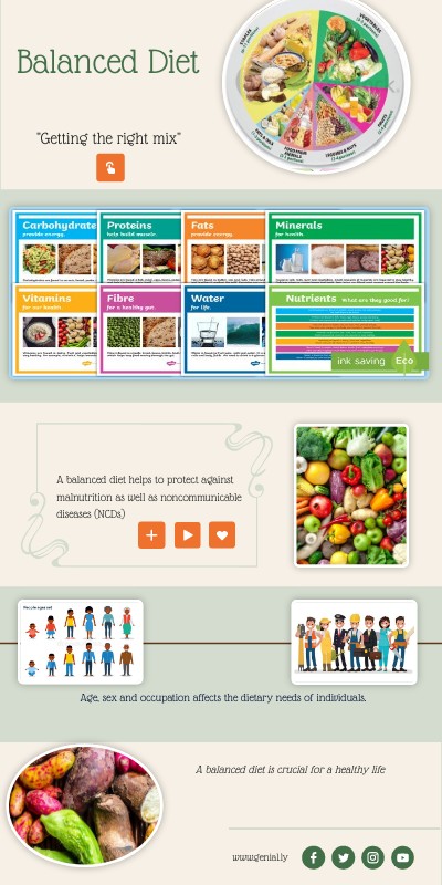 Balanced Diet | Genially