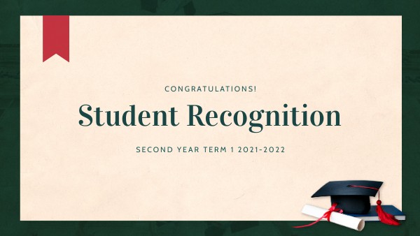 Copy - STUDENT RECOGNITION-PRESENTATION | Genially