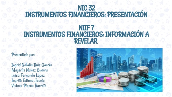 NIC 32 Y NIIF 7