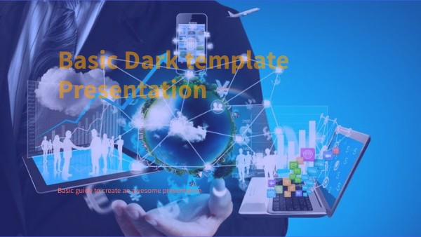 BASIC DARK PRESENTATION