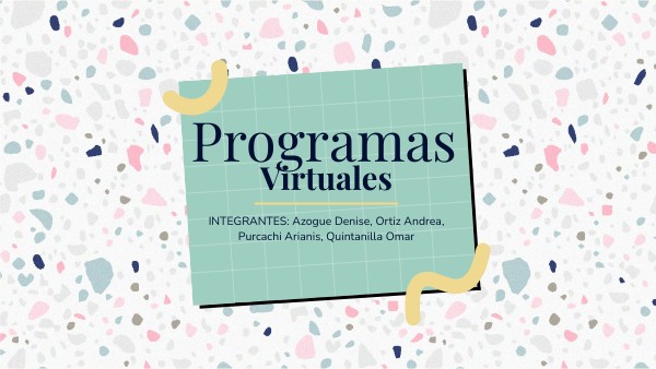 Programas virtuales | Genially